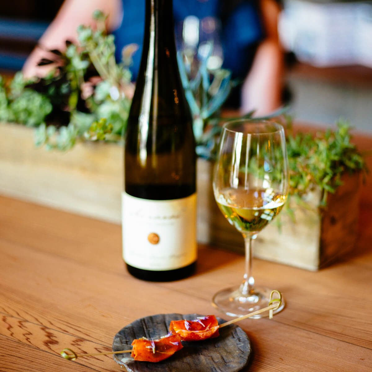 Prosciutto-Wrapped Nectarines with Spicy Oil - The Taste Edit