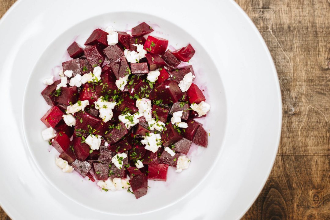 Roasted Beet and Goat Cheese Salad - The Taste Edit