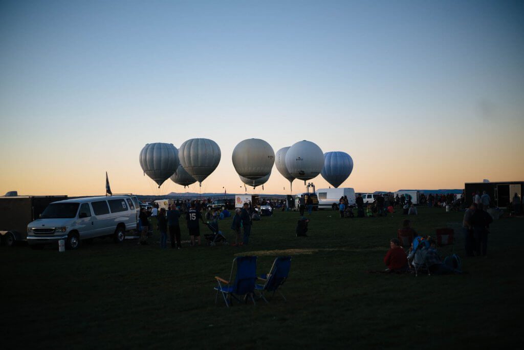 Albuquerque Balloon Fiesta Balloon Glow - The Taste Edit