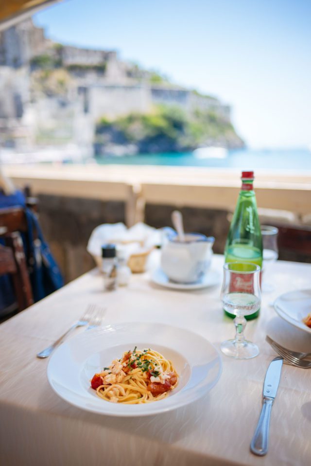Italian Fish Pasta with Cherry Tomatoes - The Taste Edit