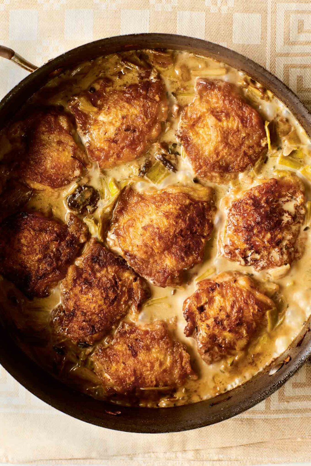 Slow-Cooked Chicken Thighs with Porcini Mushrooms and Marsala - The ...